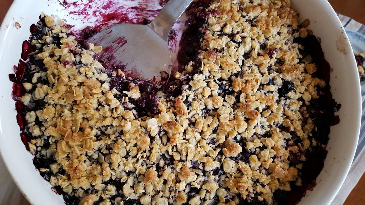 Enkel smulpaj med vaniljesås från Ekströms – Står På Paketet